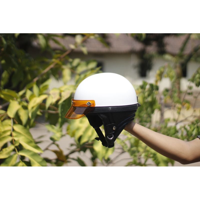 Jual Helm setengah telur | Shopee Indonesia