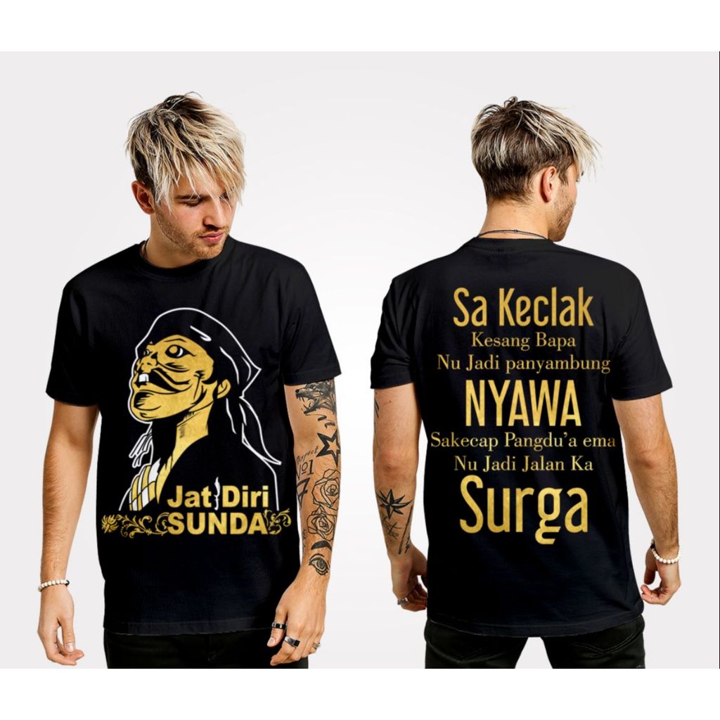 Jual KMV T-SHIRT KAOS GAMBAR CEPOT / KAOS JATI DIRI SUNDA GETIH SUNDA ...