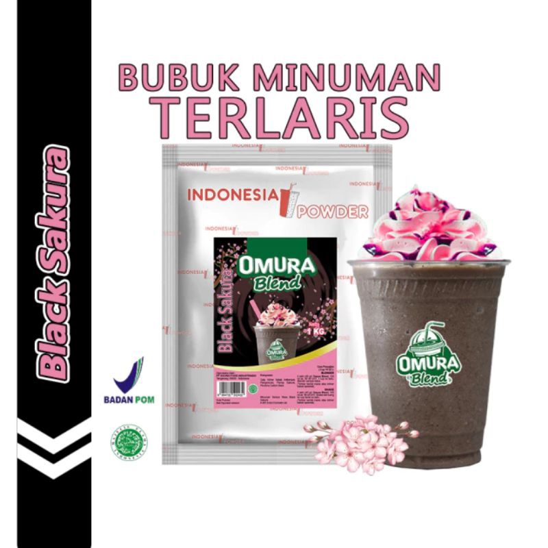Jual Rasa Black Sakura 1Kg / Indonesia Powder / Bubuk Berkualitas ...