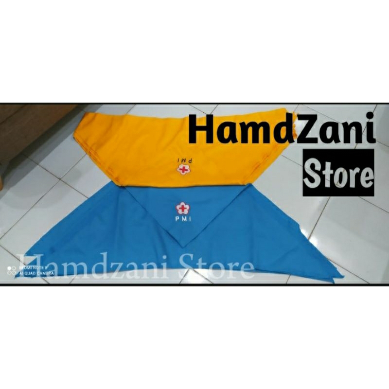 Jual Syal PMI PALANG MERAH INDONESIA Bordir Slayer Segitiga Ukuran SMA ...