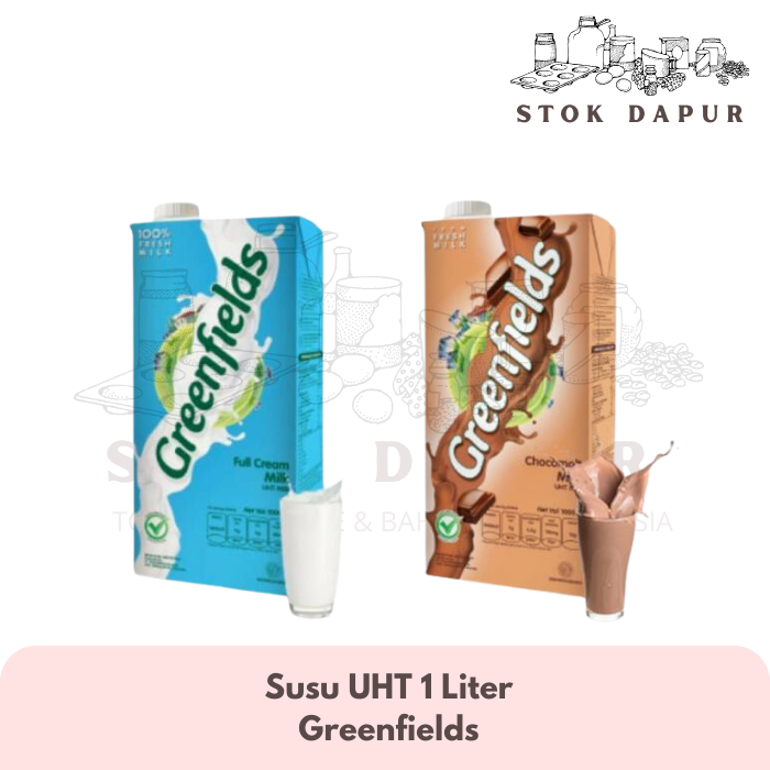 Jual Susu Greenfields UHT 1 Liter | Shopee Indonesia
