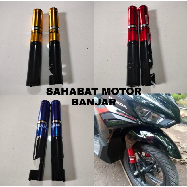 Jual promo Cover shok silver/cover shock depan beat vario scoopy mio ...