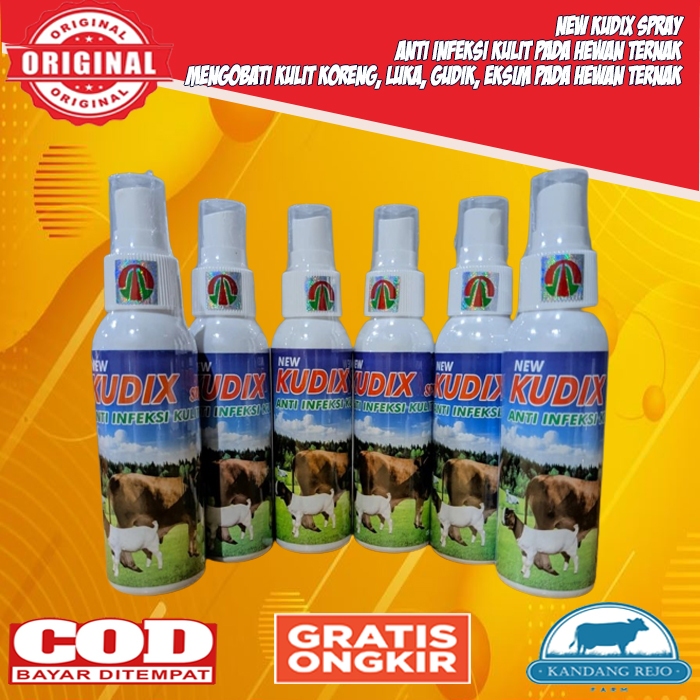 Jual Obat Scabies Sapi Paling Ampuh Kudix Spray Mengobati Kulit Koreng ...