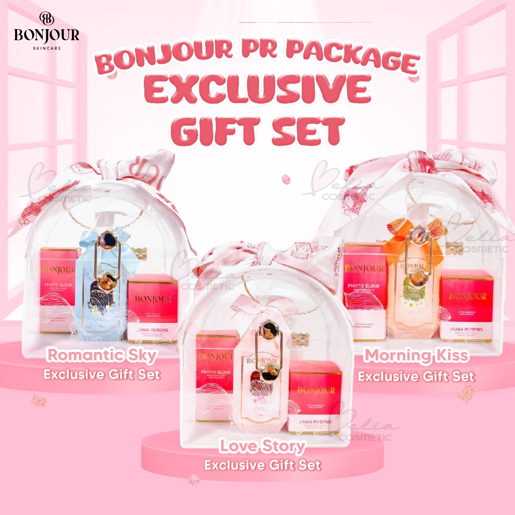 Jual BELIA BONJOUR Skincare PR Package Exclusive Gift Set | Body Lotion ...