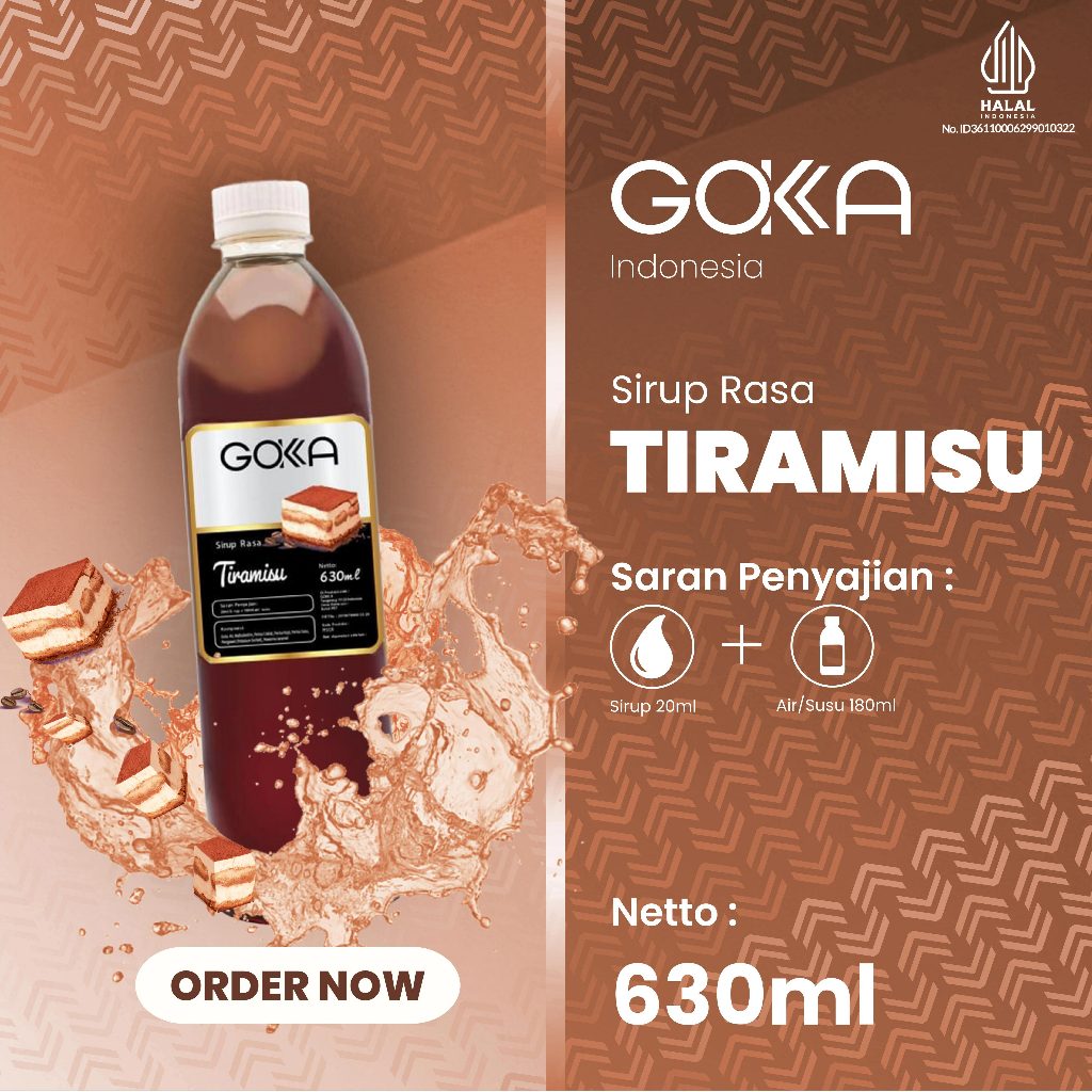 Jual Sirup Gokka Rasa Tiramisu / Minuman Syrup Gokka Rasa Tiramisu ... Jual Sirup Gokka Rasa Tiramisu / Minuman Syrup Gokka Rasa Tiramisu ...