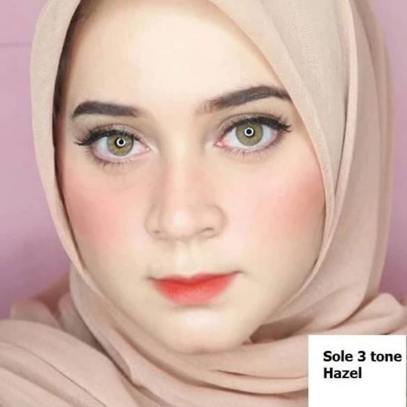 Jual Softlens eos sole 3T 3 tone - lensa mata warna normal dan minus ...