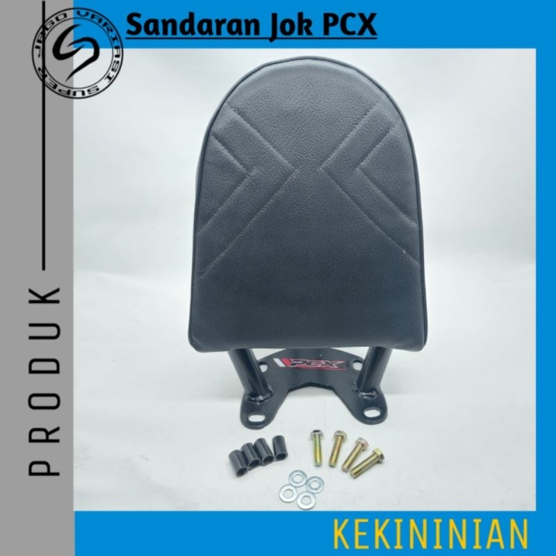 Jual Sandaran Jok Motor PCX 150 PCX 160 Busa Tebal Empuk Besi Kuat Awet ...