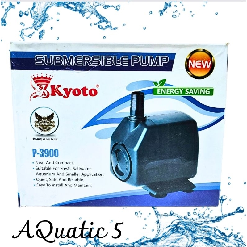 Jual Pompa kolam airmancur hidroponik SUBMERSIBLE PUMP KYOTO P 3900 ...