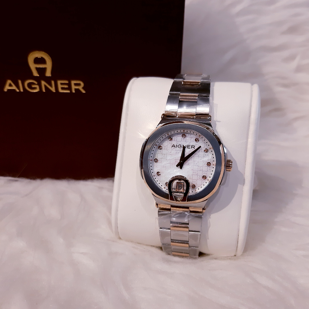 Jual Jam Tangan Wanita AIGNER Taviano 2 AGW.242003 | Shopee Indonesia