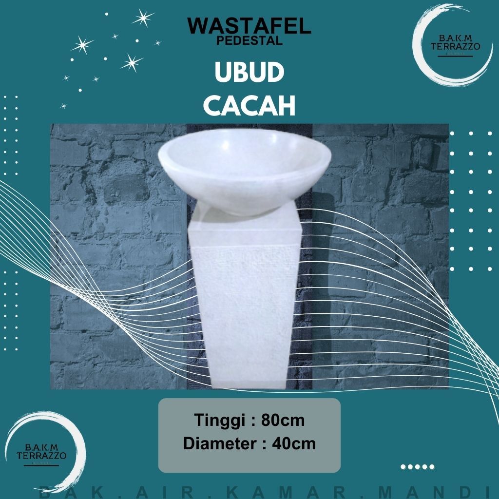 Jual BAK AIR KAMAR MANDI | WASTAFEL PORTABLE TERAZZO | WASTAFEL ...