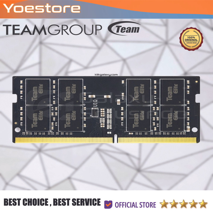Jual TEAM ELITE DDR4 LAPTOP MEMORY SODIMM 8GB|16GB|32GB 3200MHZ | Shopee Indonesia