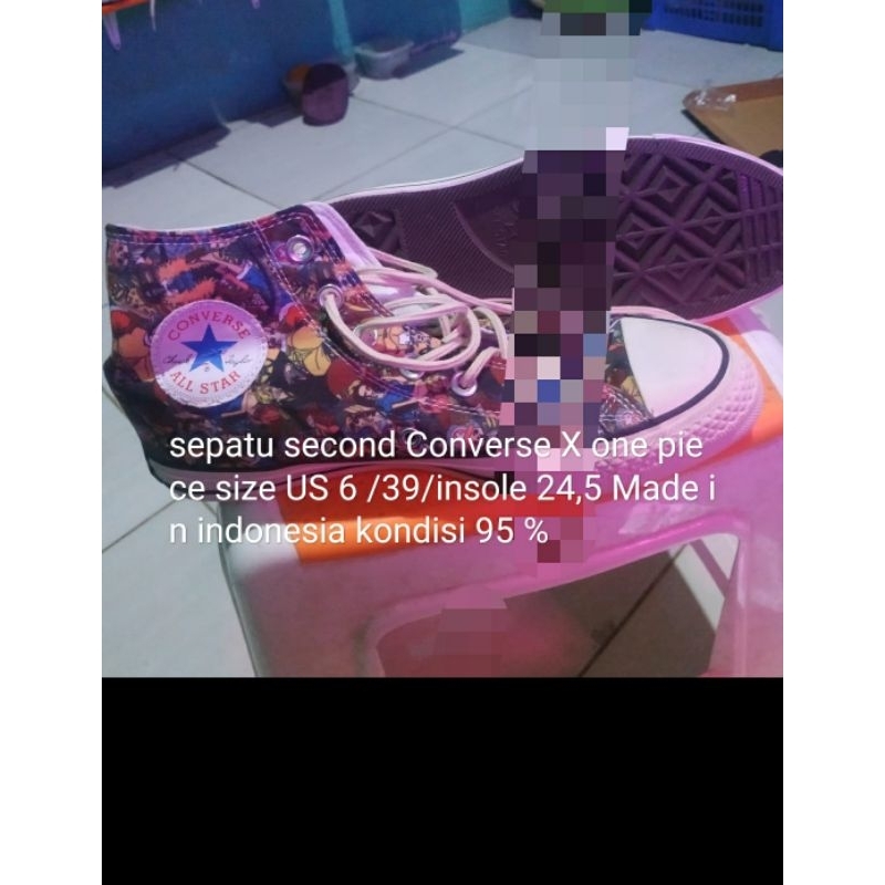 Jual sepatu second Converse CT one piece | Shopee Indonesia