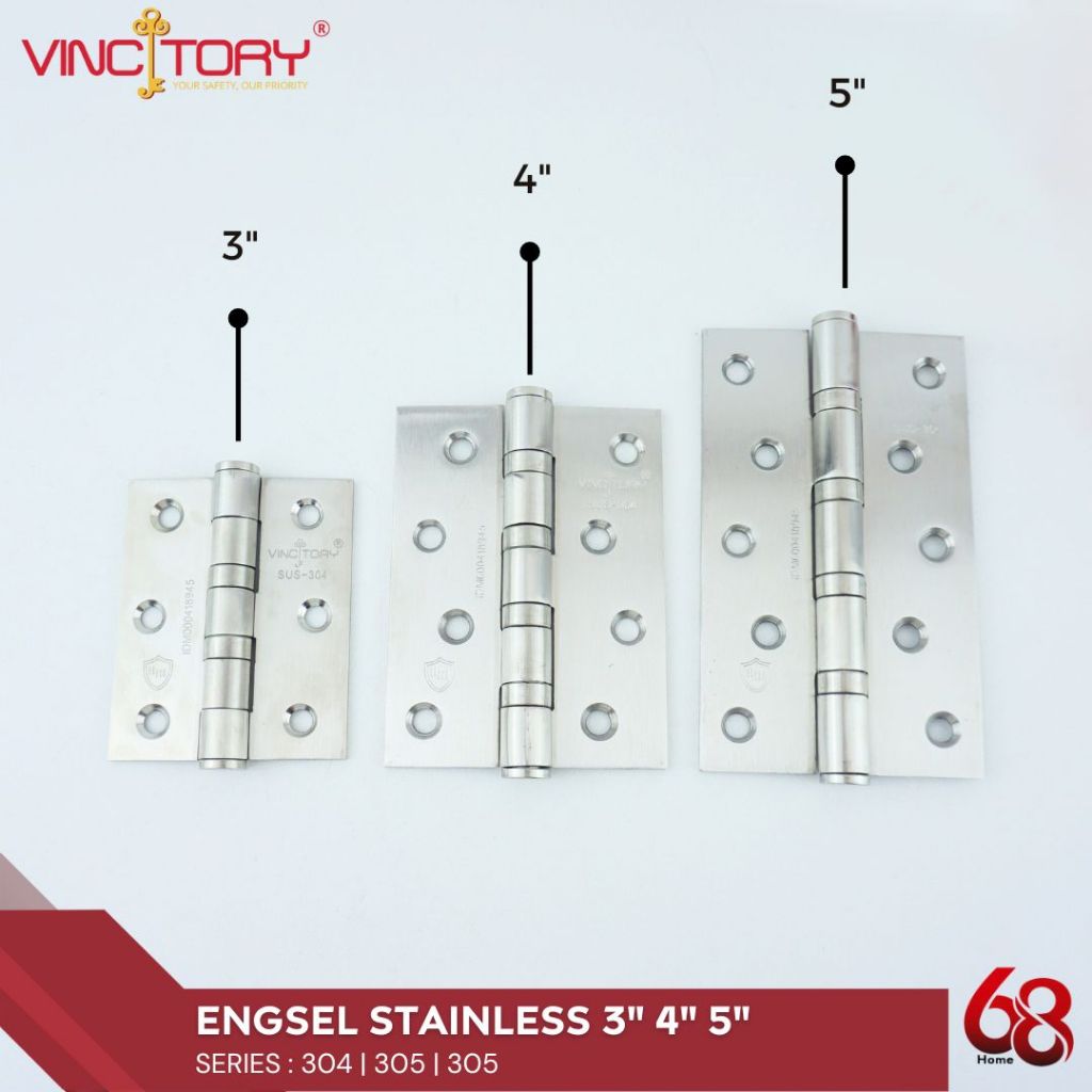 Jual Engsel Pintu Lemari VINCITORY | Engsel Pintu Stainless | Engsel ...