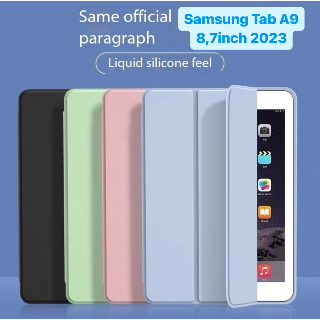 Jual Samsung Tab A9 8.7/Tab A9 Plus 11inch 2023 Flip Magnet Macaron ...