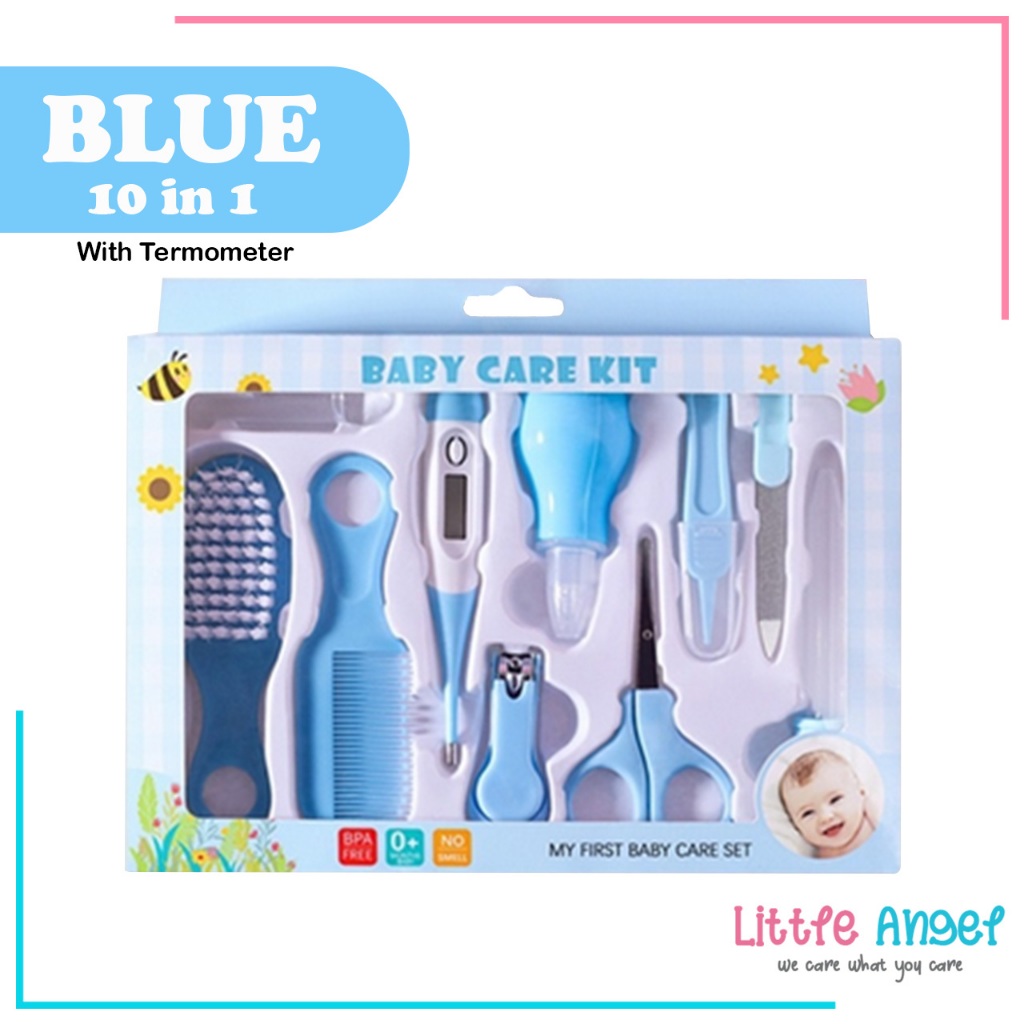 Jual BABY CARE NAIL KIT SET MINI Alat Perawatan Bayi 6in1 Sisir Gunting ...