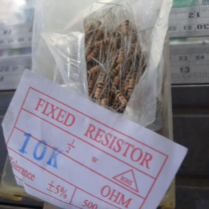 Jual RESISTOR 1/4 WATT 0.5 WATT 2 WATT 10 K OHM R 10K | Shopee Indonesia