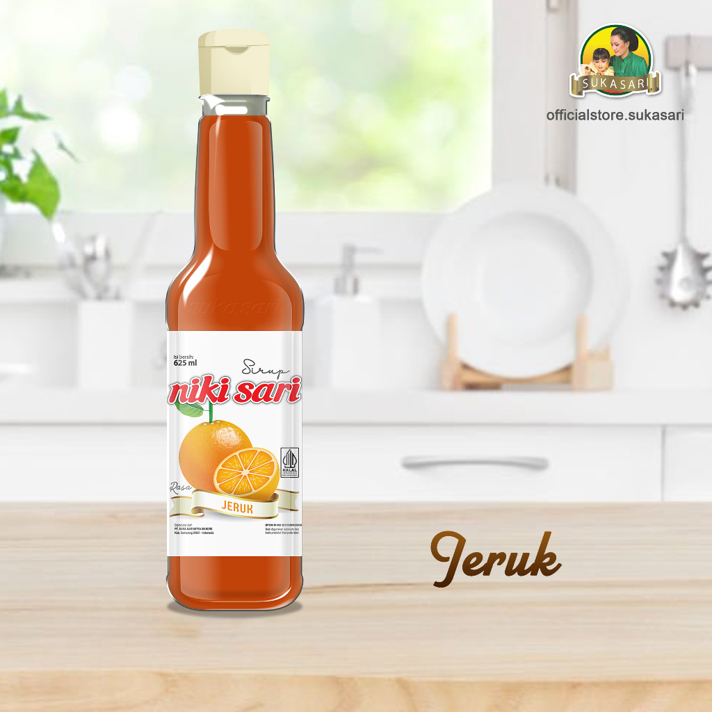 Jual Sirup Nikisari Botol PET 625 ml - Halal - Varian Rasa Buah Segar ...