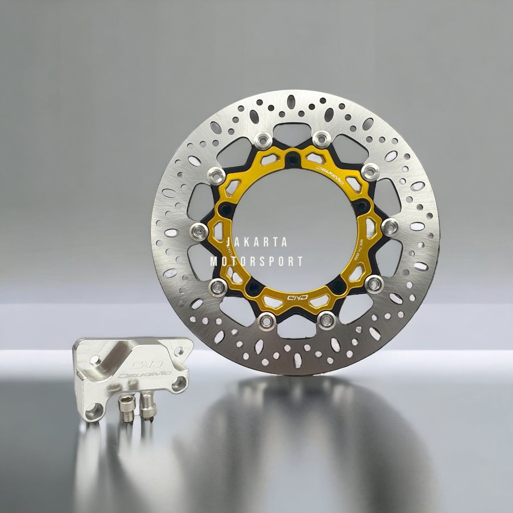 Jual Piringan Disc Cakram Depan CND 300mm Yamaha XMax Connected / XMax Old Floating CNC Original ...