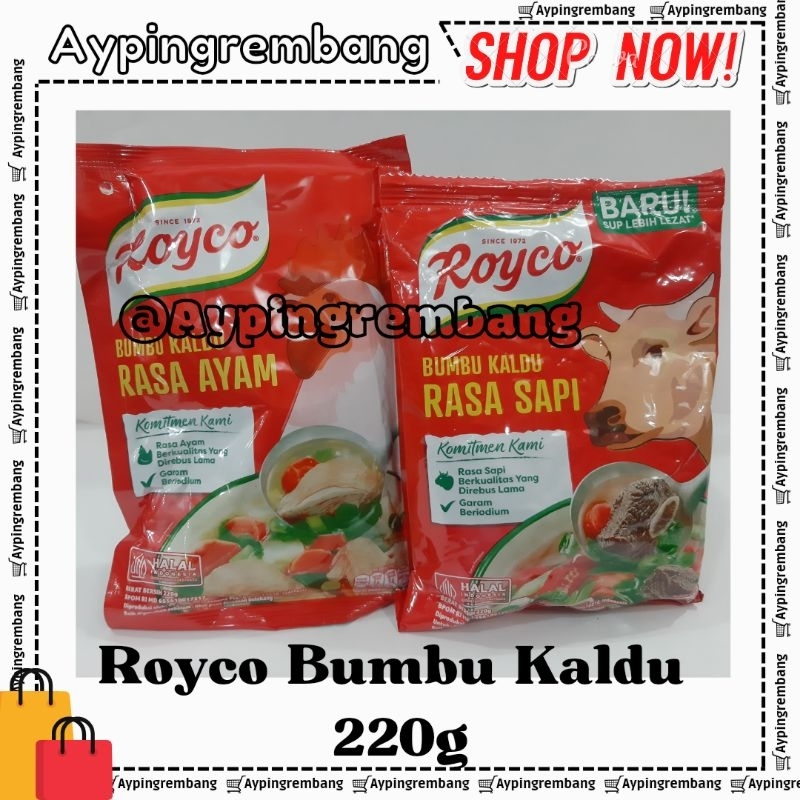 Jual Royco Bumbu Kaldu 220gr | Shopee Indonesia