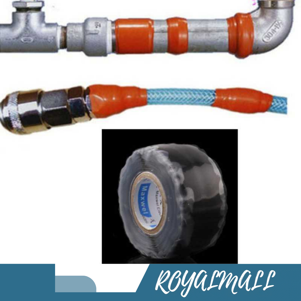 Jual Lakban Isolasi Pipa Ledeng Waterproof 1.5M 25mm / Alat Perbaikan ...