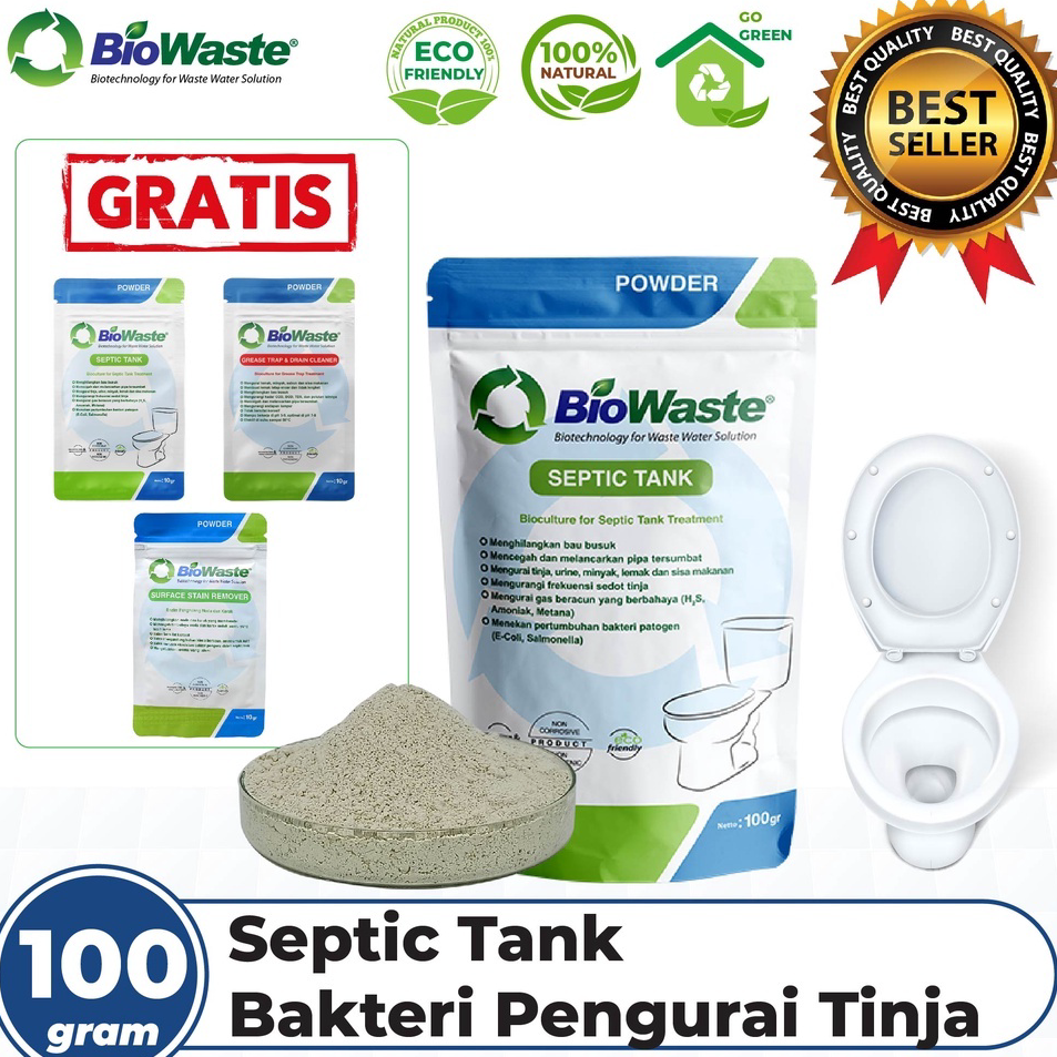 Jual Cek Disinir8R2d BioWaste Septic Tank 100gr | Shopee Indonesia