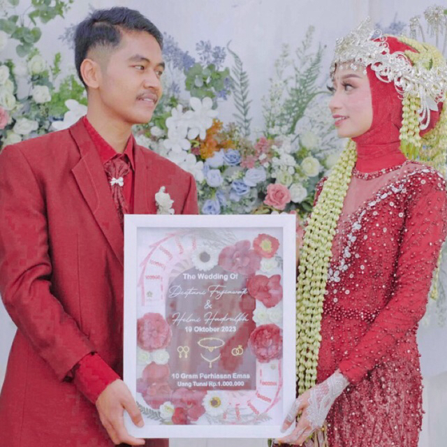 Jual Mahar pernikahan murah mahar pernikahan unik bingkai mahar ...