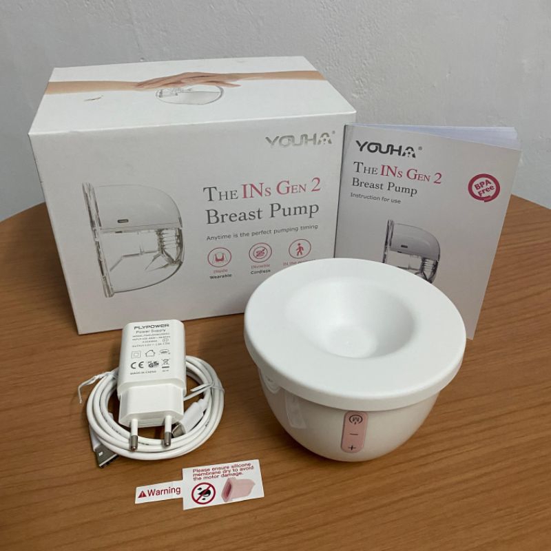 Jual Youha The Ins Gen 2 Breast Pump Pompa Asi Handsfree Electric ...