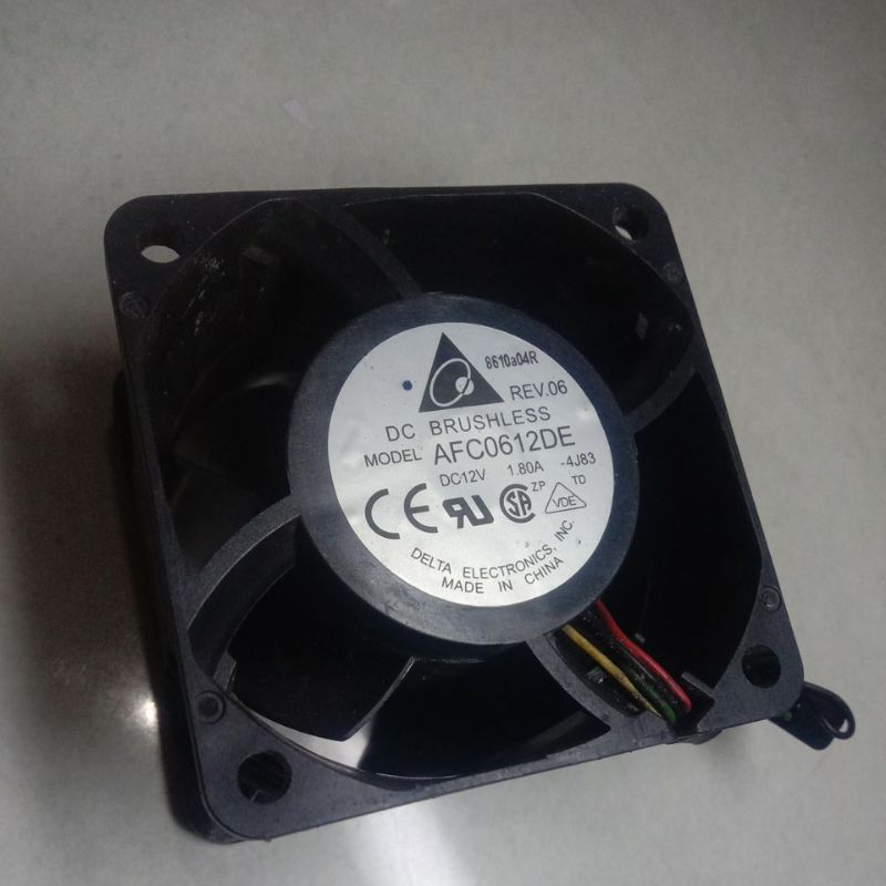Jual Delta DC Fan Brushless 12V kipas 6x6 cm High Speed 6 cm tebal 4cm ...