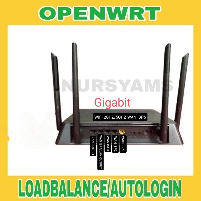 Jual D-link dir 878 ac1900 dlink Gigabit Openwrt LoadBalance Starlink Autologin Wms Seamless ...
