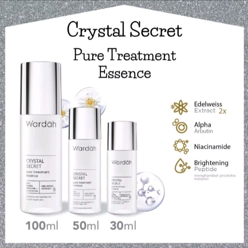 Jual Wardah Crystal Secret Pure Treatment Essence | Shopee Indonesia