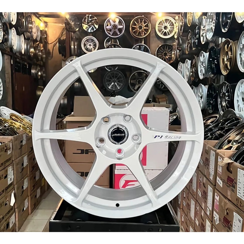 Jual velg BUDDY CLUB P1 RACING ring 18 pcd 5x114,3 velg mobil xapnder ...