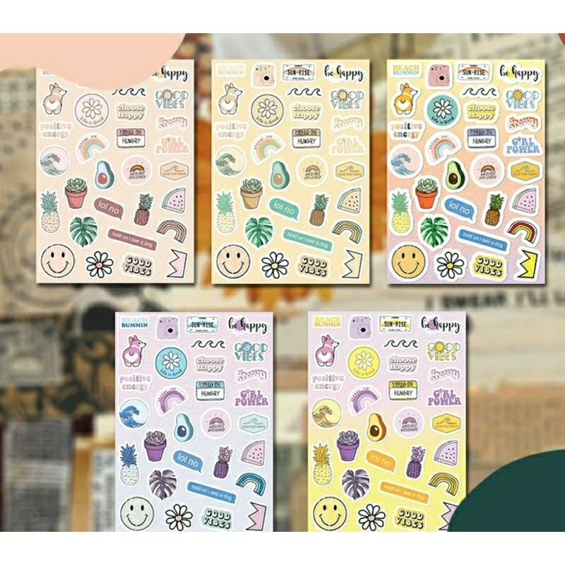 Jual Sticker Tempel 100 Pcs | Shopee Indonesia