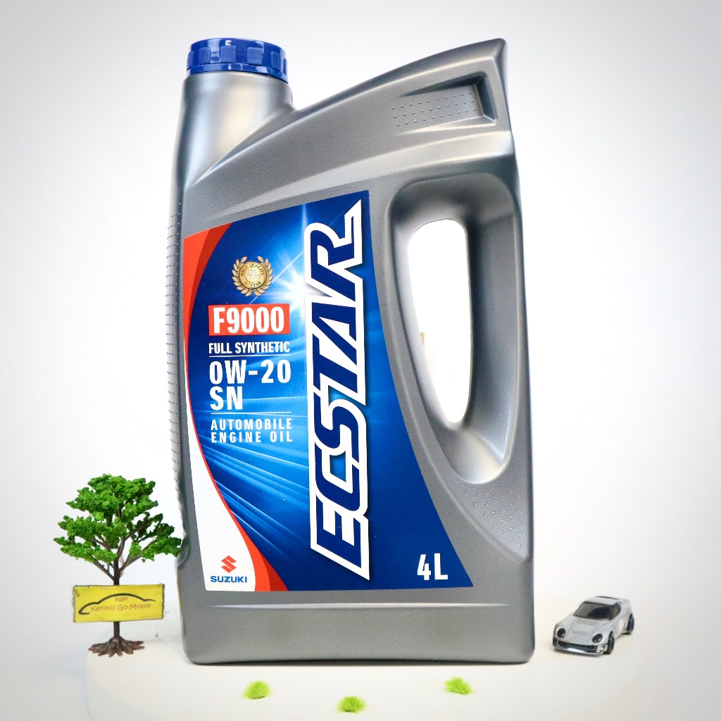 Jual SGO Ecstar F9000 SAE 0W-20 4 Liter API SN Oli Mobil Mesin Bensin ...