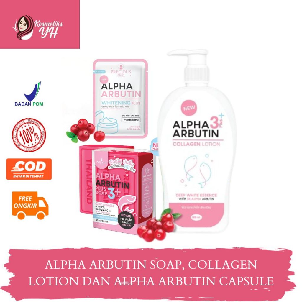 Jual ALPHA ARBUTIN SERIES DAN ALPHA ARBUTIN KAPSUL ATAU KAPSUL ALPHA ARBUTIN DAN ALPHA ARBUTIN ...
