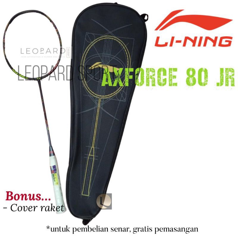 Jual Raket Badminton Lining AXFORCE 80 JR Original / Raket Li-Ning ...