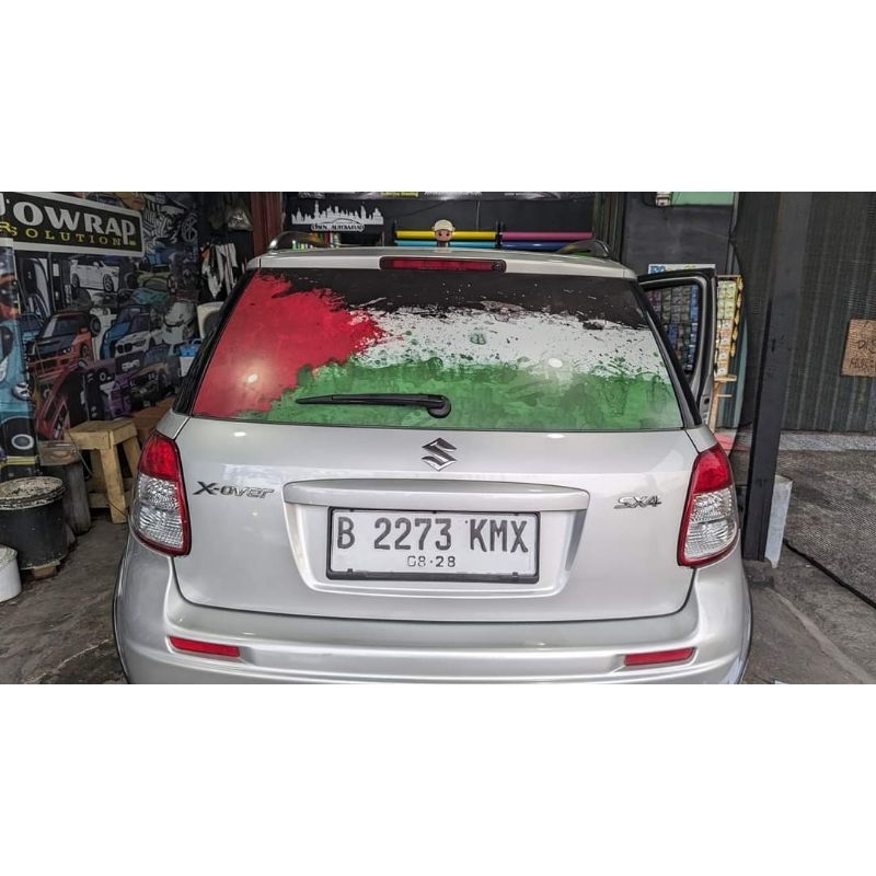 Jual Stiker One Way / Oneway Vision - Stiker tembus pandang Kaca ...