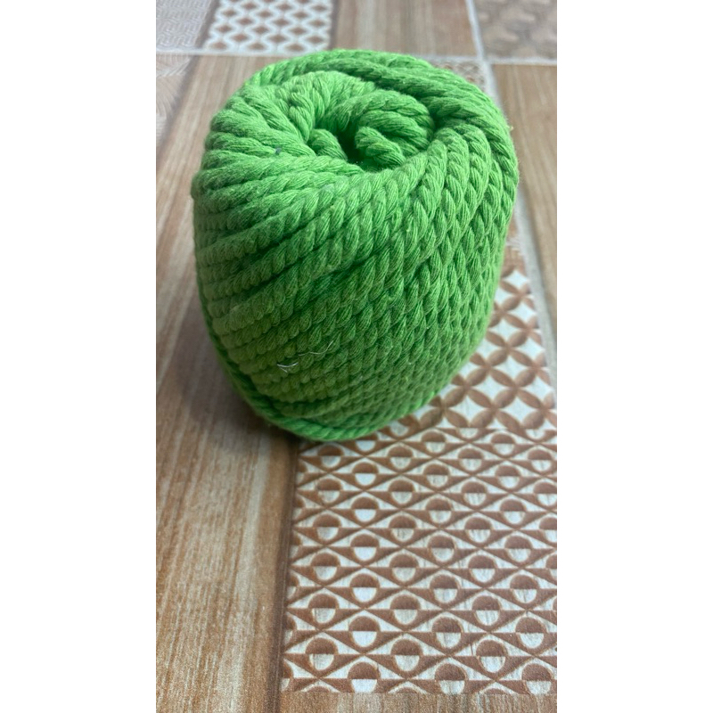 Jual Benang katun macrame 4mm / Tali Macrame 4mm | Shopee Indonesia