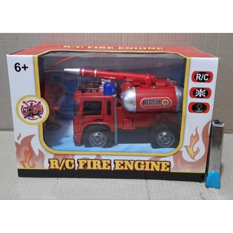 Jual 128-11 - Mainan Remote Control Fire Engine / Rc Pemadam Rescue ...