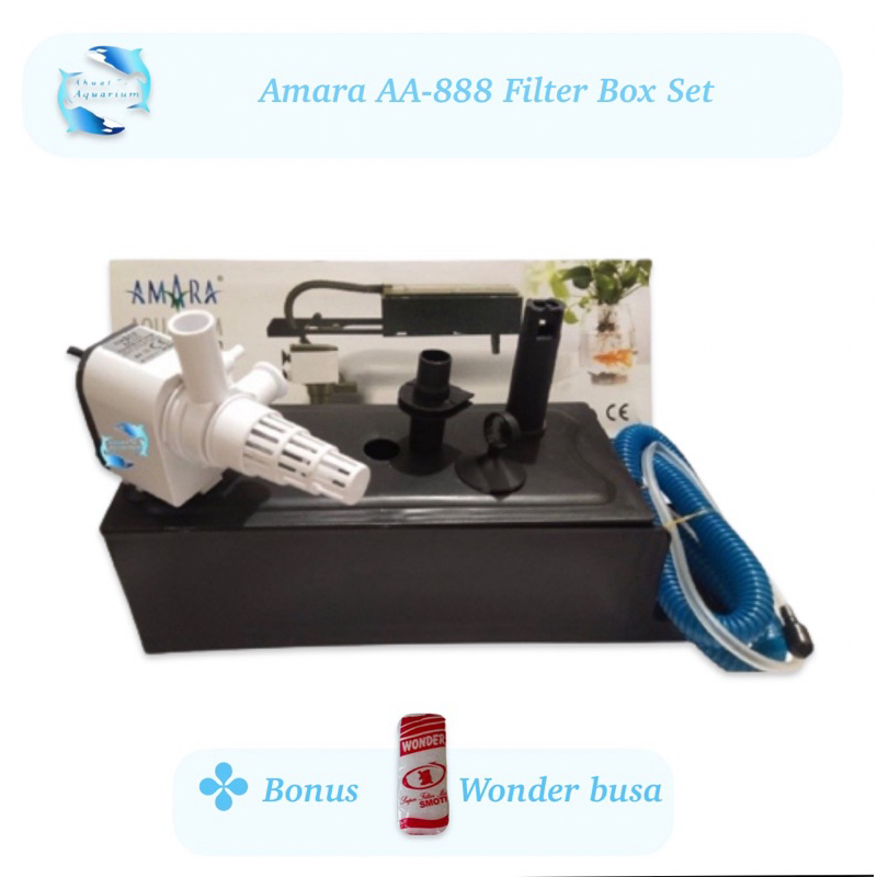 Jual MESIN POMPA AIR SET FILTER AMARA AA-888 AQUARIUM | Shopee Indonesia