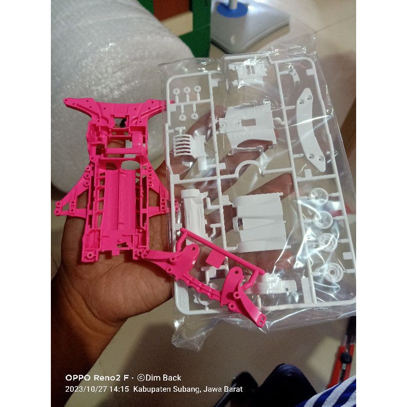 Jual Tamiya Chassis FMA FM-A Pink Set + Gearbox FMA Putih + Akar Pink ...