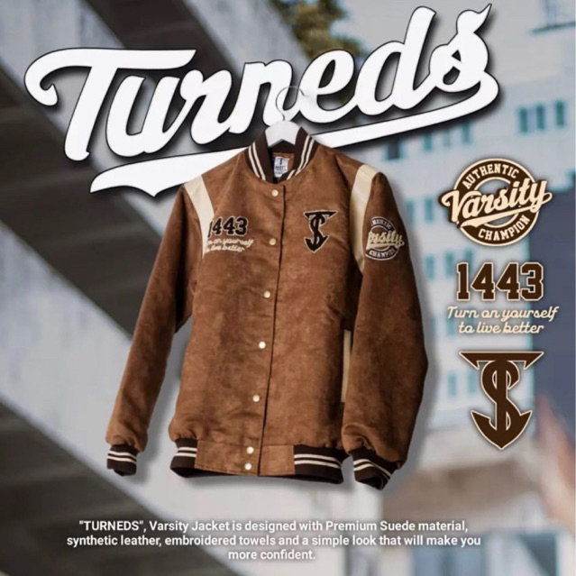 Jual TOUSEL - TURNEDS VARSITY Jacket | Jaket Varsity | Jaket Baseball ...