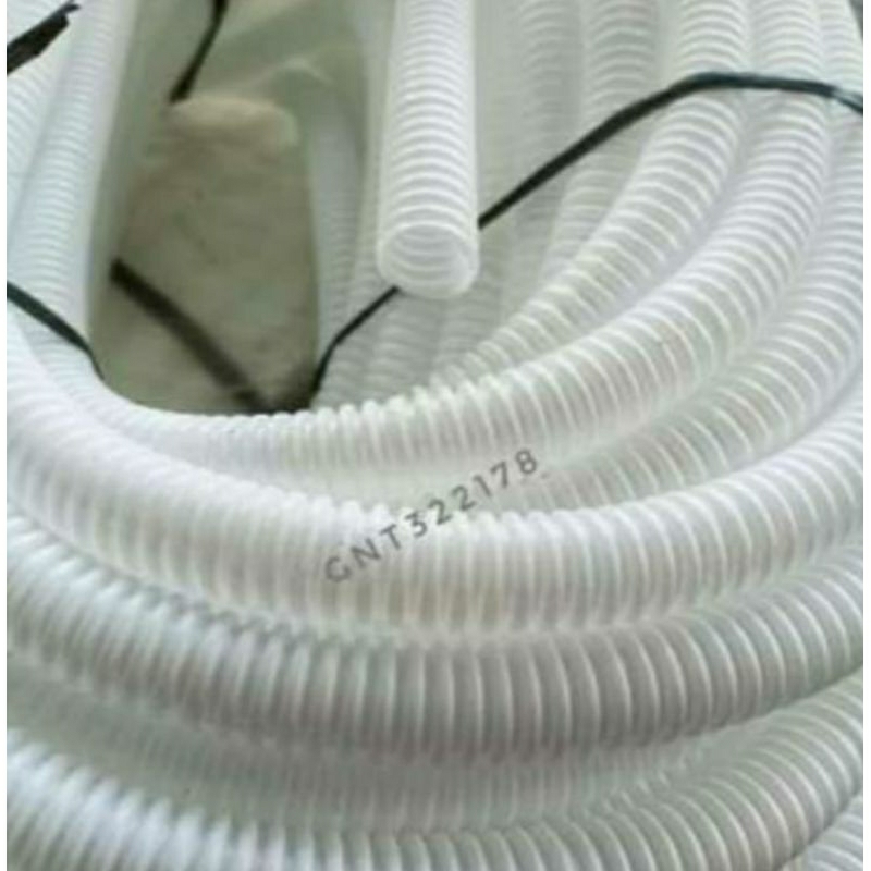 Jual SELANG PELINDUNG KABEL FLEXIBLE DR 20 / DR 25 Conduit pvc Tersedia ...