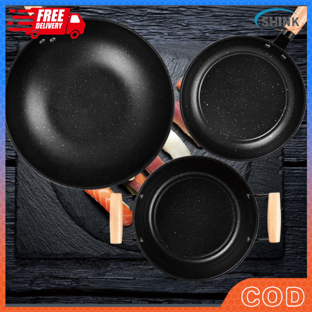 Jual SHINK TOKO Set Wajan Premium 3 Pcs Panci 24-30 cm | Shopee Indonesia