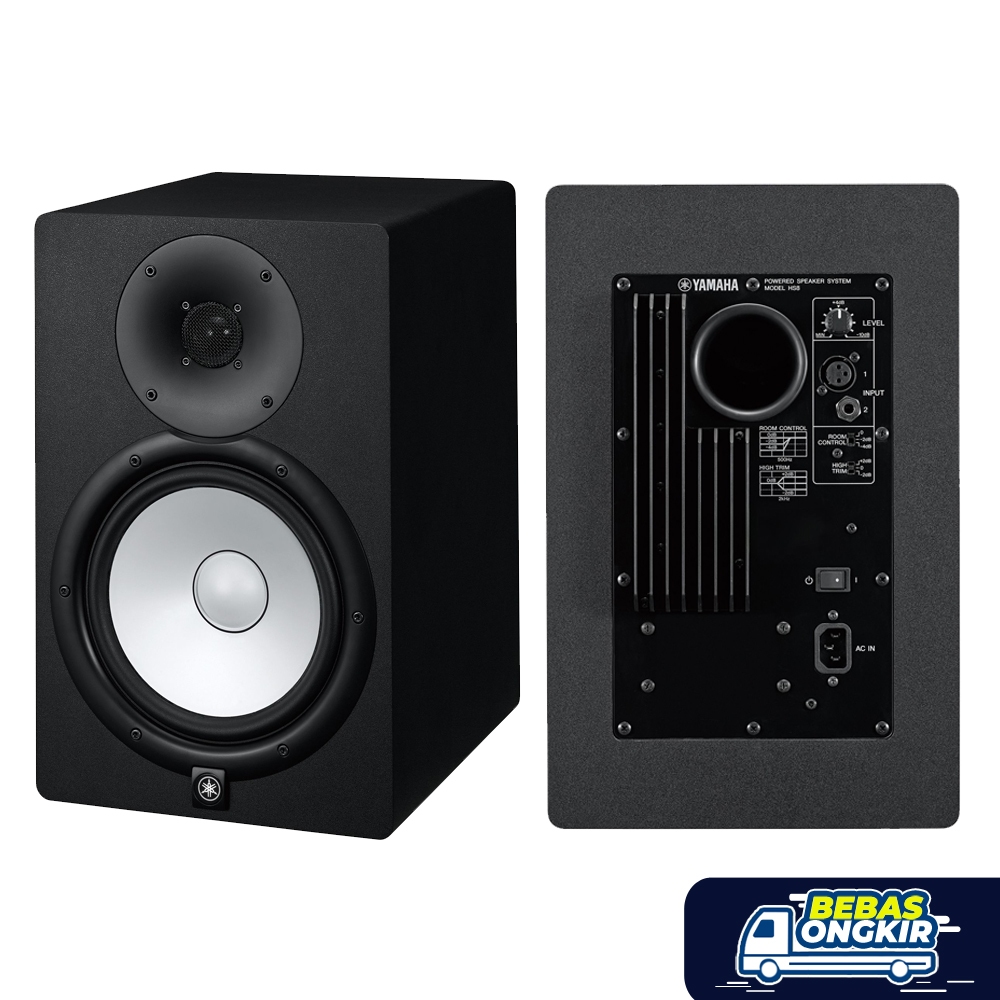 Jual Yamaha HS8 / Monitor Speaker HS 8 / Monitor Recording HS-8 - Hitam ...