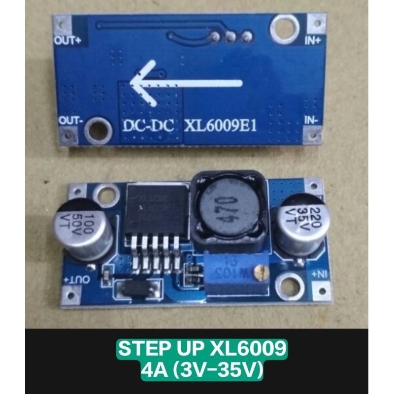 Jual Kit Modul Step Up XL6009 4A Stepup DC XL 6009 Module | Shopee Indonesia