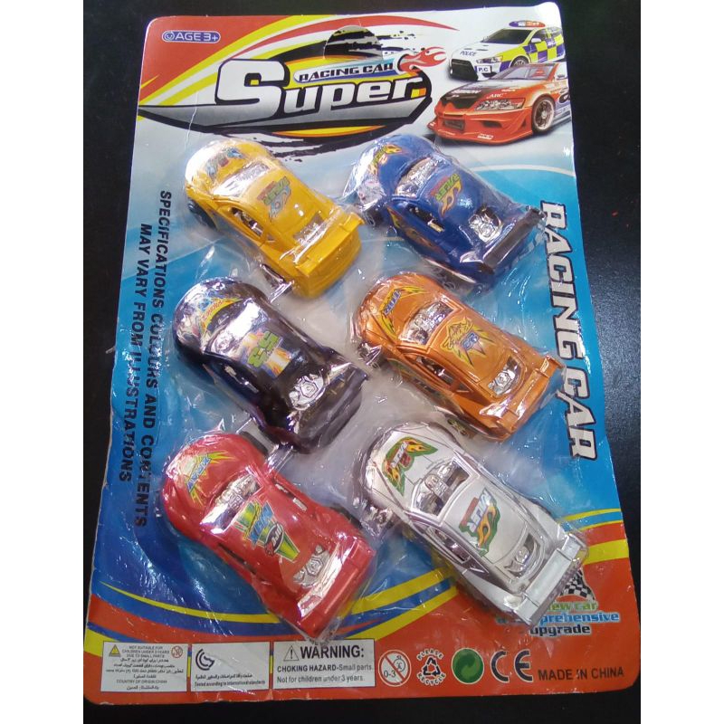 Jual MOBIL BALAP SATU PAKET ISI 6 | Shopee Indonesia