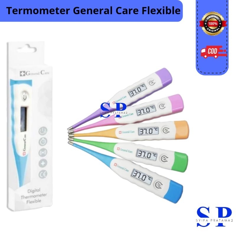 Jual Alat Medis Termometer Digital General Care Kaku | Fleksibel ...