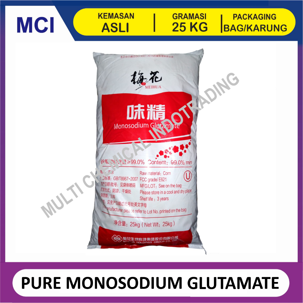 Jual PURE MONOSODIUM GLUTAMATE / MSG / PECIN / MICIN / VETSIN MURNI ...