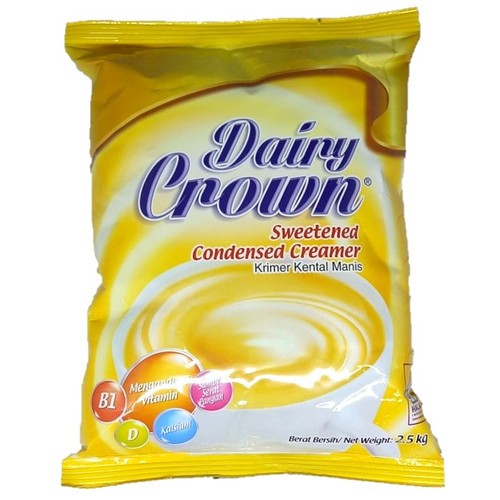 Jual Krimer kental manis dairy crown 2,5kg / dairy crown krimer kental ...