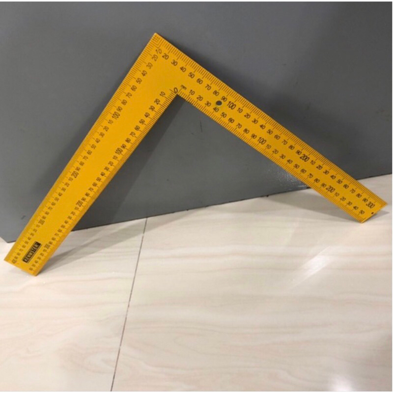 Jual kenmaster kuning 30 cm x 40 cm BESI siku meteran penggaris 12inci ...